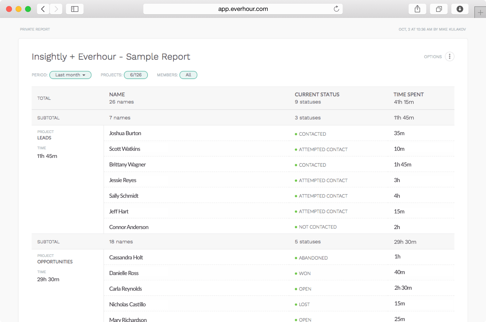 Insightly Time Tracking – Accuracy and Simplicity! – Everhour
