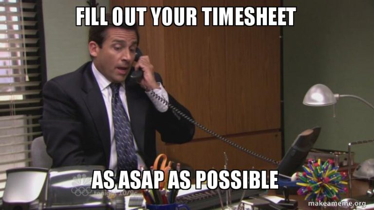 Relatable and Funny Timesheet Memes to Make You Smile