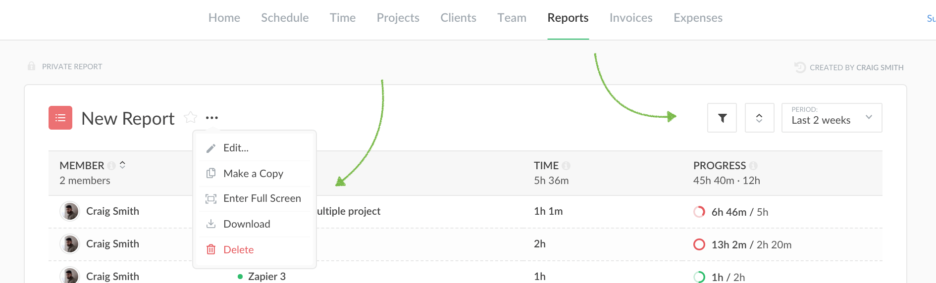 Reports: New Filters and UI Changes – Everhour Blog Reports: New Filters and UI Changes – Everhour Blog