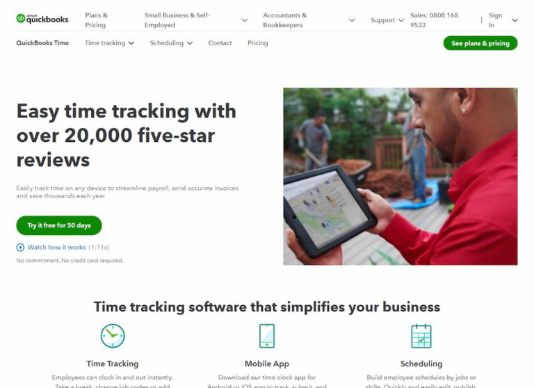 QuickBooks Time Review: Best Time Tracking & Accounting System for ...