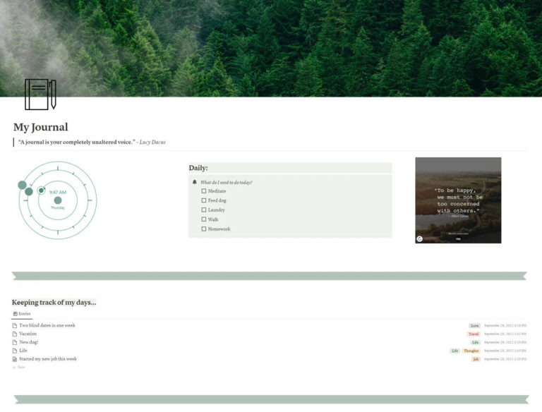 35 Best Aesthetic Notion Templates (Free & Paid) for Productivity & Style