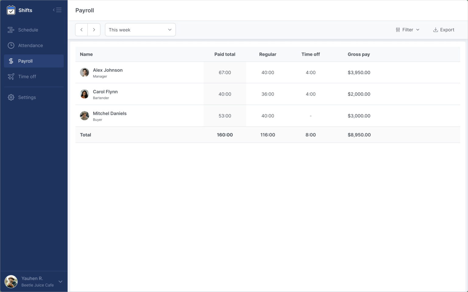 Introducing the Payroll Page – Everhour Blog