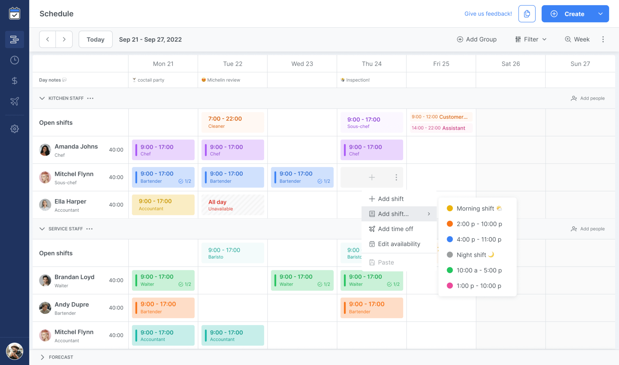 Shift Templates for Faster and Easier Scheduling – Everhour Blog