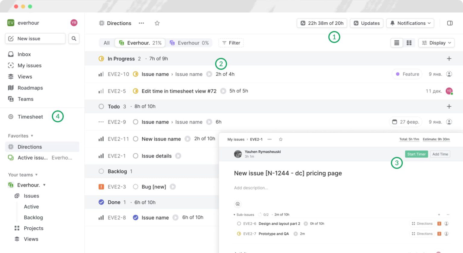 Integration with Linear – Everhour Blog
