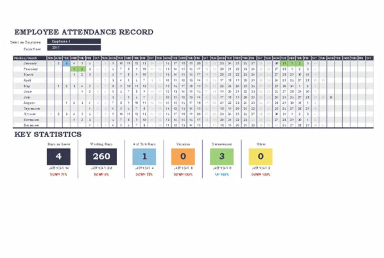 Attendance Tracker Excel: Easy-to-Use Solutions for Businesses [2026]