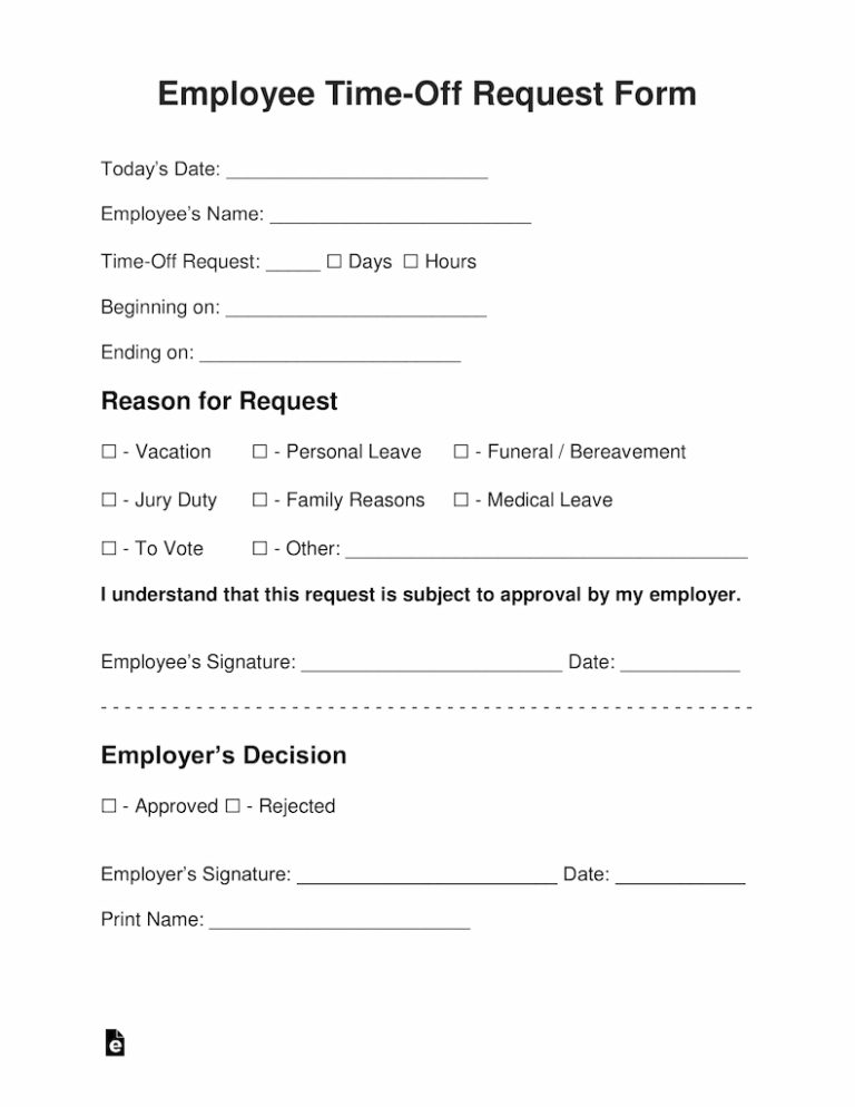 Time Off Request Form: What to Include & Best Practices [Free Templates]