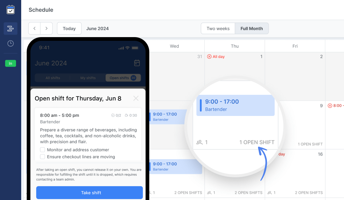 New Open Shifts Feature – Everhour Blog