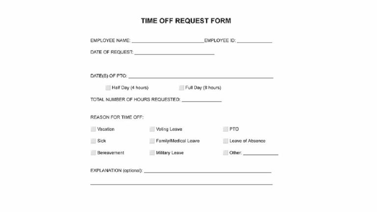 Time Off Request Form: What to Include & Best Practices [Free Templates]