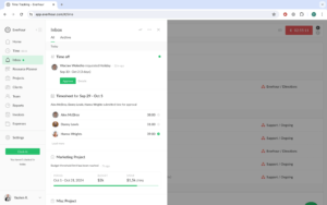 Enhanced Inbox: Notifications for Budget, Time Off, and Time Approval ...
