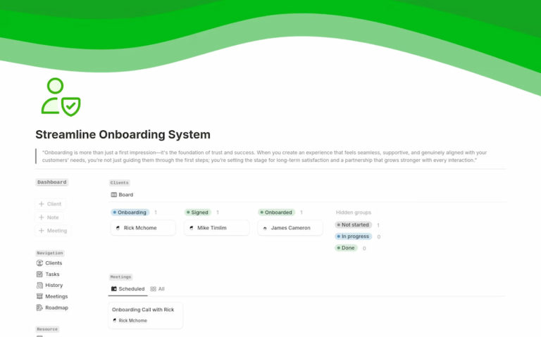 Onboarding Template for Employees, Remote Workers & Interns