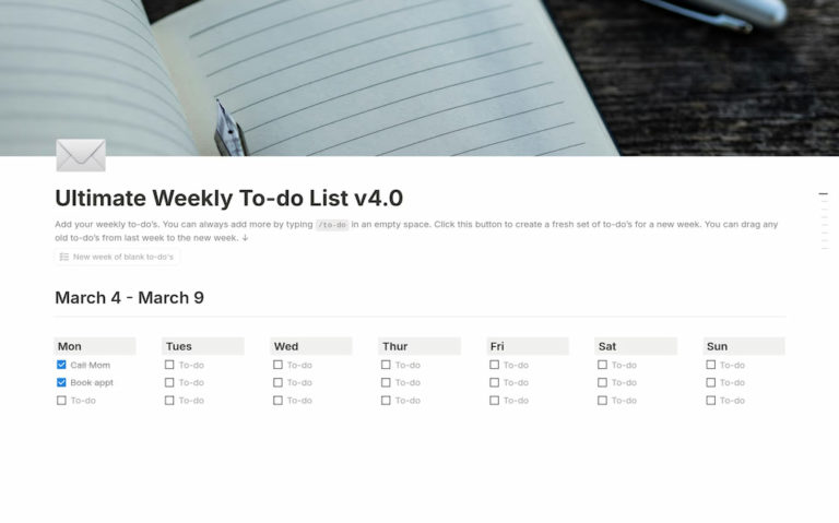 To-Do List Template: Customize & Stay Organized Easily
