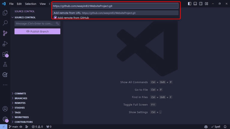How To Push To Github From Vs Code Or Terminal 2025