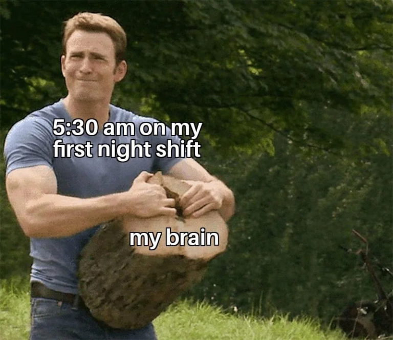 Night Shift Meme Collection: Relatable & Funny [2025]
